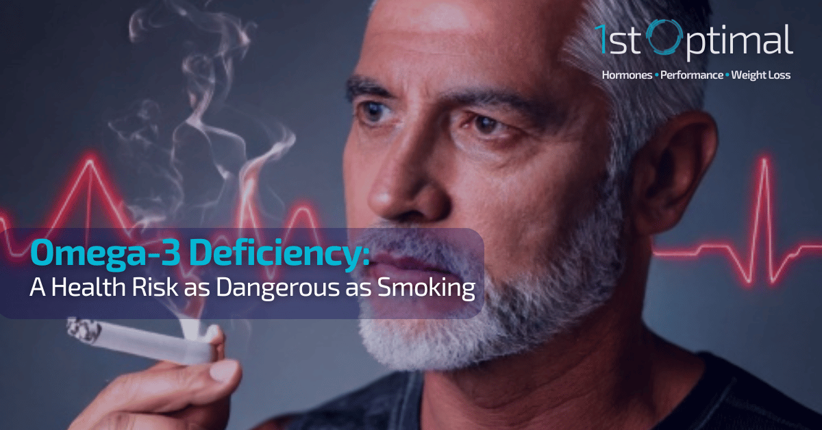 Omega-3 Deficiency - Silent Health Risk as Dangerous as Smoking